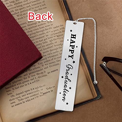 Jzxwan Graduation Gifts Bookmark for Her Him 2023, College High School Graduation Present for Girl Boy Graduate, Cute Nurse Student Graduation Gift from Teacher