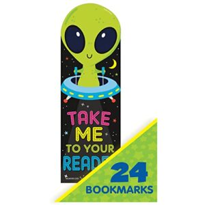 Eureka Take Me to Your Reader Green Apple Scented Bookmarks, Pack of 24