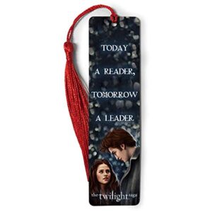 bookmarks metal ruler twilight bookography saga measure tassels bookworm for book markers lovers reading notebook bookmark bibliophile gift