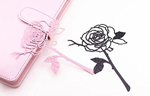 Nework Rose Bookmark Delicate Metal Nice Bookmark