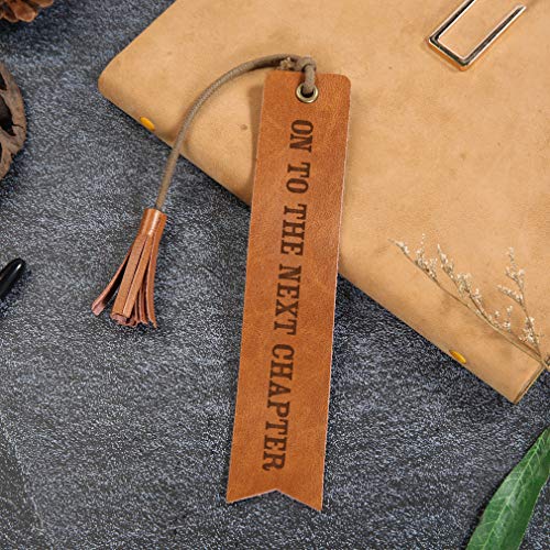 Personalized Book Mark for Woman Men Marker Readers Gifts Leather Bookmark Engraved Favor Bookmark (Custom Your Text)