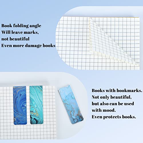 12 Pcs Bookmarks Magnetic Bookmarks Magnet Page Markers Magnetic Page Clips for Women Men Book Lovers Readers Students Teachers School Home Office Reading Supplies Assorted Ocean Bookmark Multi Ocean