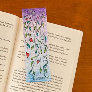 Wellspring Leaves Coloring Bookmark