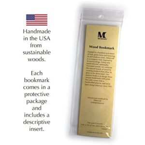 Quote About Success - Engraved Wooden Bookmark - Also Available with Personalization - Made in USA