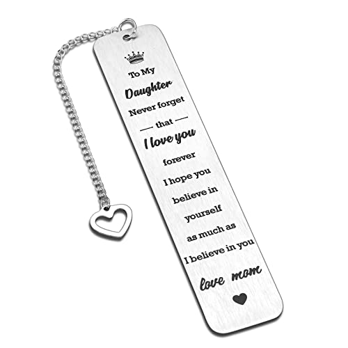 GGOJAGST Inspirational Gifts for Women Daughter Gift from Mom Bookmark