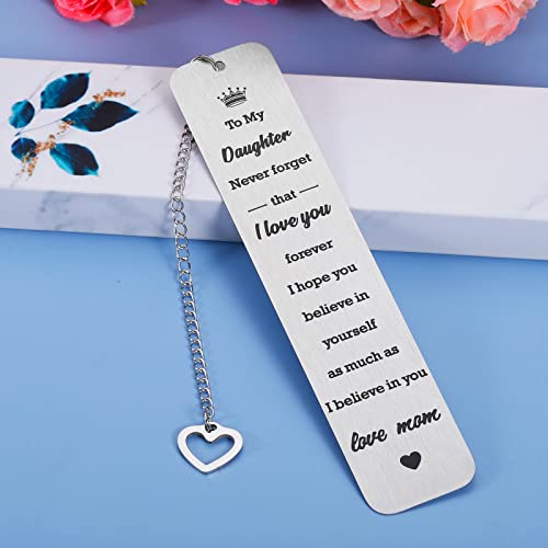 GGOJAGST Inspirational Gifts for Women Daughter Gift from Mom Bookmark