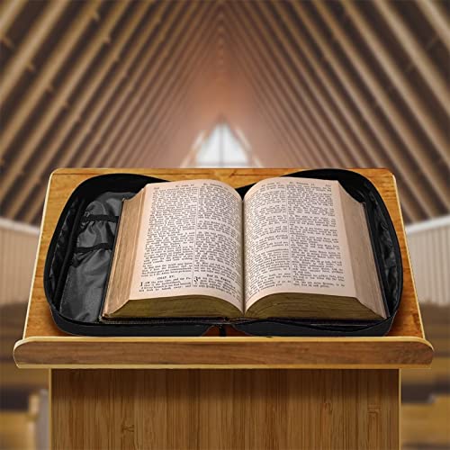 AFPANQZ Cute 3D Hamster Bible Cover Church Bag for Womens Bible Study Scripture Bag Portable Casual Bible Book Case Protective Bible Case Bible Carrying Organizers Bag