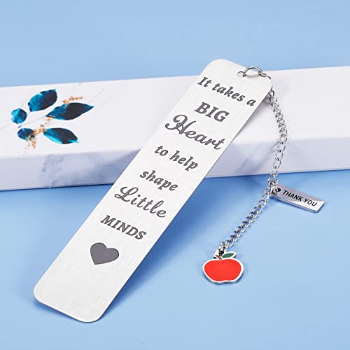 Christmas Gifts for Women Stocking Stuffers Men Bookmark with Chain 2022 Graduation Gifts for Teacher Birthday Valentine Day Present Back to School End of Year from Student Teacher Appreciation