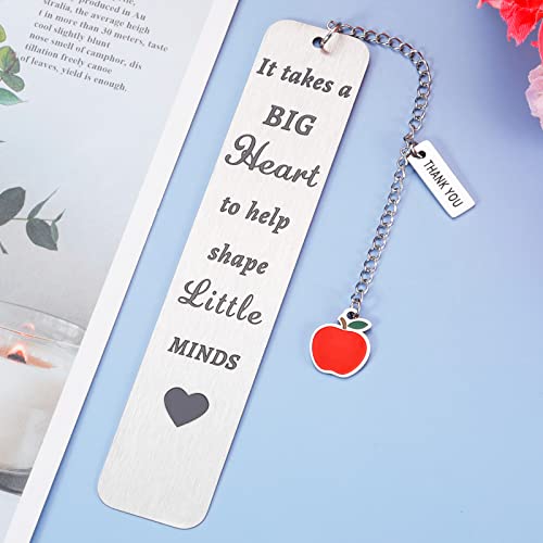 Christmas Gifts for Women Stocking Stuffers Men Bookmark with Chain 2022 Graduation Gifts for Teacher Birthday Valentine Day Present Back to School End of Year from Student Teacher Appreciation