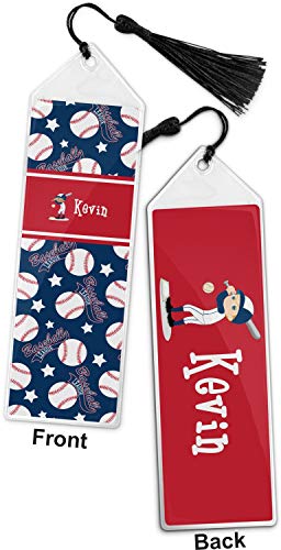 Baseball Book Mark w/Tassel (Personalized)