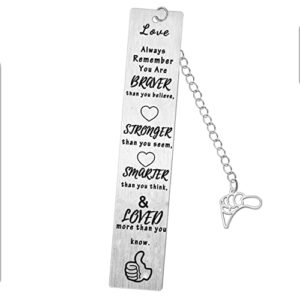 inspirational metal bookmark for book lover inspirational gifts bookmark for daughter son niece nephew encouragement birthday bookmark present for girls boys