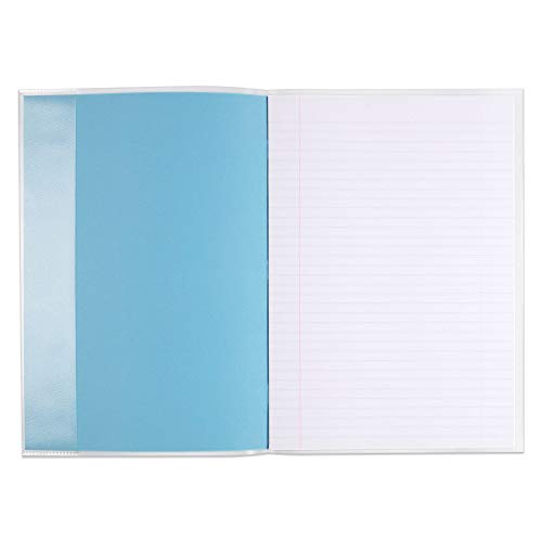 A4 Book Cover Plastic Exercise Book Covers Clear School Notebook Protector Cover Film Transparent Jacket Protective Sleeve Books 30cm x 21cm (A4 Size - Pack of 9)