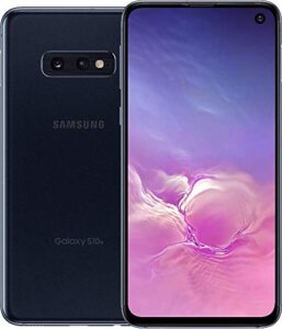 samsung galaxy s10e (128gb, 6gb) 5.8″ amoled, snapdragon 855, 4g lte fully unlocked (at&t, verizon, t-mobile, googlefi) g970u (fast car charger bundle, prism black)