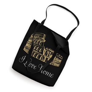 I Love Rome Italy Souvenir Gifts Present From Rome Tote Bag