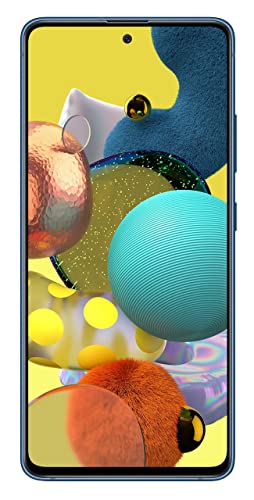 Samsung Galaxy A51 5G LTE Verizon | 128GB of Storage | Long Lasting Battery | Single SIM | 2020 Model | US Version & Warranty| Blue (SM-A516VZBAVZW) (Renewed)