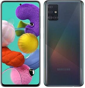 samsung galaxy a51 128gb 6.5″ 4g lte unlocked, black (renewed)