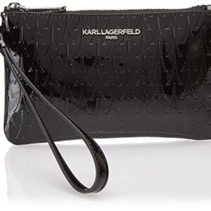 Karl Lagerfeld Paris Maybelle SLG Wristlet, Black