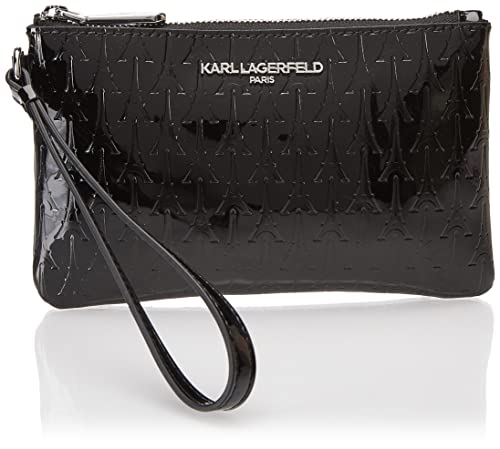 Karl Lagerfeld Paris Maybelle SLG Wristlet, Black