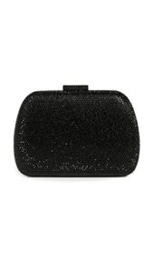 serpui marie women’s angel clutch, black jet, one size