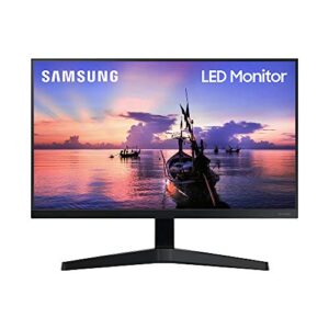 samsung t35f series 27-inch fhd 1080p computer monitor, 75hz, ips panel, hdmi, vga (d-sub), 3-sided border-less, freesync (lf27t350fhnxza)