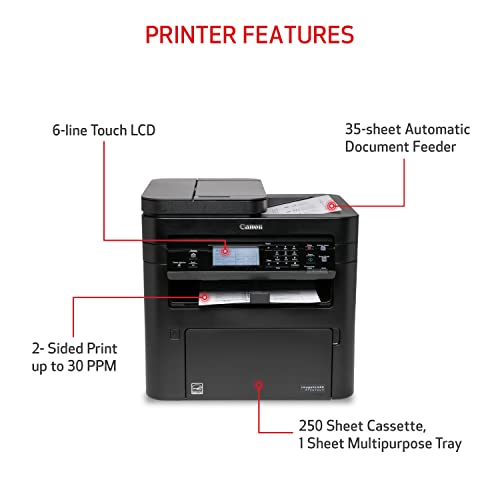 Canon imageCLASS MF267dw II - All in One, Wireless, Duplex Laser Printer