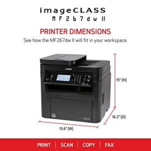 Canon imageCLASS MF267dw II - All in One, Wireless, Duplex Laser Printer