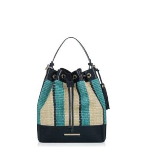 BRAHMIN Navy Anguilla Marlowe