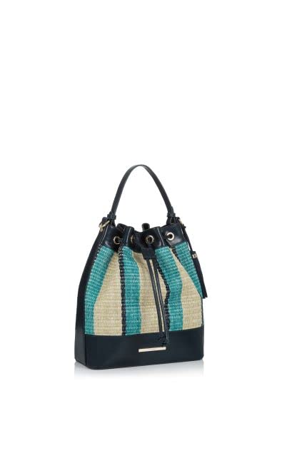 BRAHMIN Navy Anguilla Marlowe