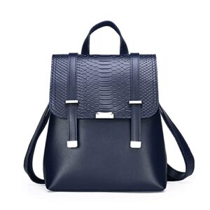 travel backpack fashion handbags classic female shoulder bag casual rucksack crossbody bags for women (blue)