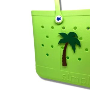 boglets – simply southern beach charm accessories – decorative charms (palm tree) (palm tree)