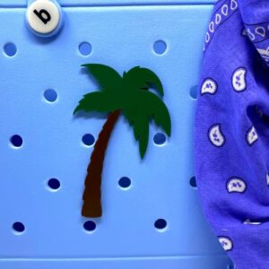 BOGLETS - Simply Southern BEACH Charm Accessories - Decorative Charms (Palm Tree) (Palm Tree)