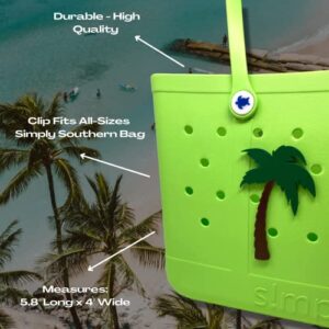 BOGLETS - Simply Southern BEACH Charm Accessories - Decorative Charms (Palm Tree) (Palm Tree)