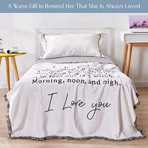 Gifts for Mothers Day Mom Gifts Valentines Day Gifts for Mom Birthday Gifts for Mom from Daughter Gifts for Mothers Day Soft Throw 60" x 50"