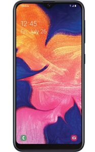 samsung galaxy a10e 32gb a102u gsm unlocked phone – black (renewed)