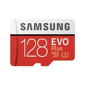 samsung 128gb evo plus class 10 micro sdxc with adapter (mb-mc128ga)