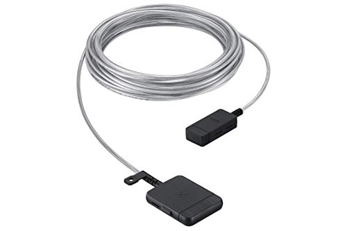 SAMSUNG 15m One Invisible Connect Cable for QLED 4K & The Frame TVs (2019) - White - VG-SOCR15/ZA