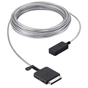 SAMSUNG 15m One Invisible Connect Cable for QLED 4K & The Frame TVs (2019) - White - VG-SOCR15/ZA