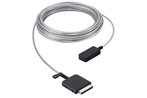 SAMSUNG 15m One Invisible Connect Cable for QLED 4K & The Frame TVs (2019) - White - VG-SOCR15/ZA