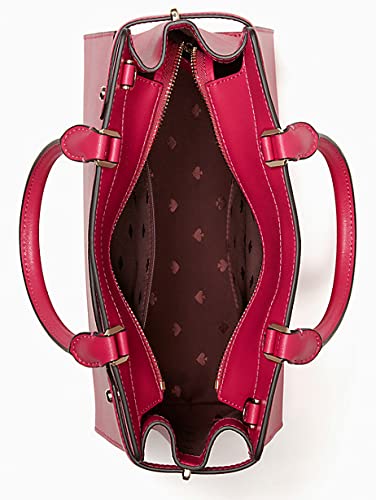 Kate Spade New York Staci Satchel Medium (Garden Ruby)