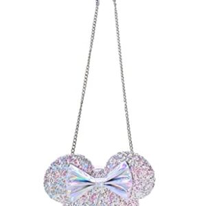 Loungefly X LASR Exclusive Disney Holographic Minnie Sequin Crossbody Bag - Fashion Bags Cute Crossbody Bags Disneybound Cosplay