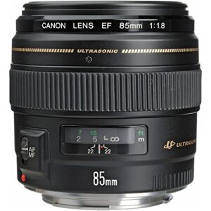 canon ef 85mm f/1.8 usm medium telephoto lens for canon slr cameras – fixed