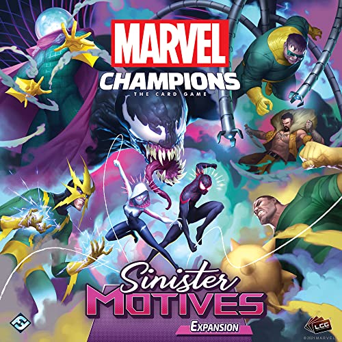 Marvel Champions The Card Game Sinister Motives Campaign Expansion | Strategy Card Game for Adults and Teens | Ages 14+ | 1-4 Players | Avg. Playtime 45-90 Mins | Made by Fantasy Flight Games