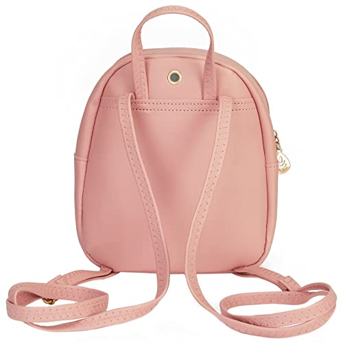 Girls Cute Backpack Mini Bag Gift for Teen Year Old Cell Phone Purse Small Zipper Satchel Women Bowknot Bags (Pink2)