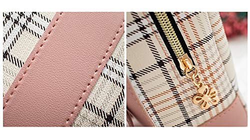 Girls Cute Backpack Mini Bag Gift for Teen Year Old Cell Phone Purse Small Zipper Satchel Women Bowknot Bags (Pink2)