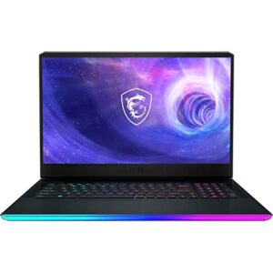 msi raider ge76 17.3″ uhd 4k 120hz gaming laptop: intel core i9-12900hk rtx 3080 ti 32gb ddr5 1tb nvme ssd, usb-type c, thunderbolt 4, cooler boost 5, win11 home: titanium blue 12uhs-252