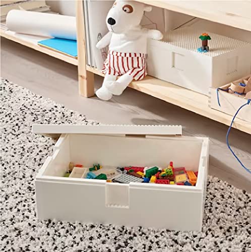 I-K-E-A BYGGLEK LEGO® Storage Organizer Box With Lid Plastic 13 3/4x10x4 1/2