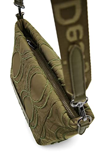 Desigual Accessories Fabric Across Body Bag, Green