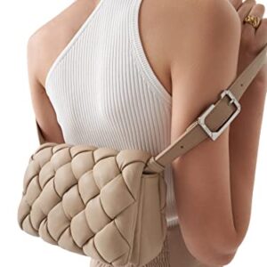 JW PEI Maze Bags Women Crossbody (Almond)