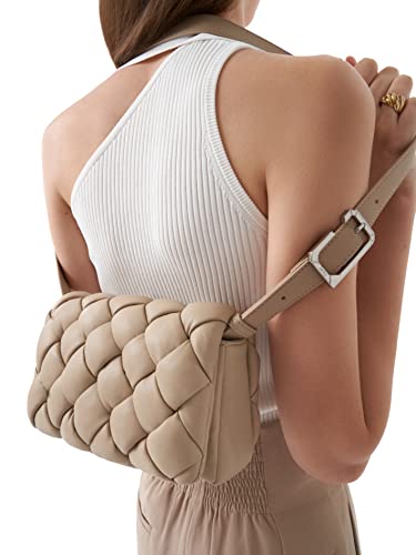 JW PEI Maze Bags Women Crossbody (Almond)