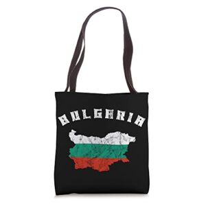 bulgaria travel, sofia bulgaria, balkans, bulgarian flag tote bag